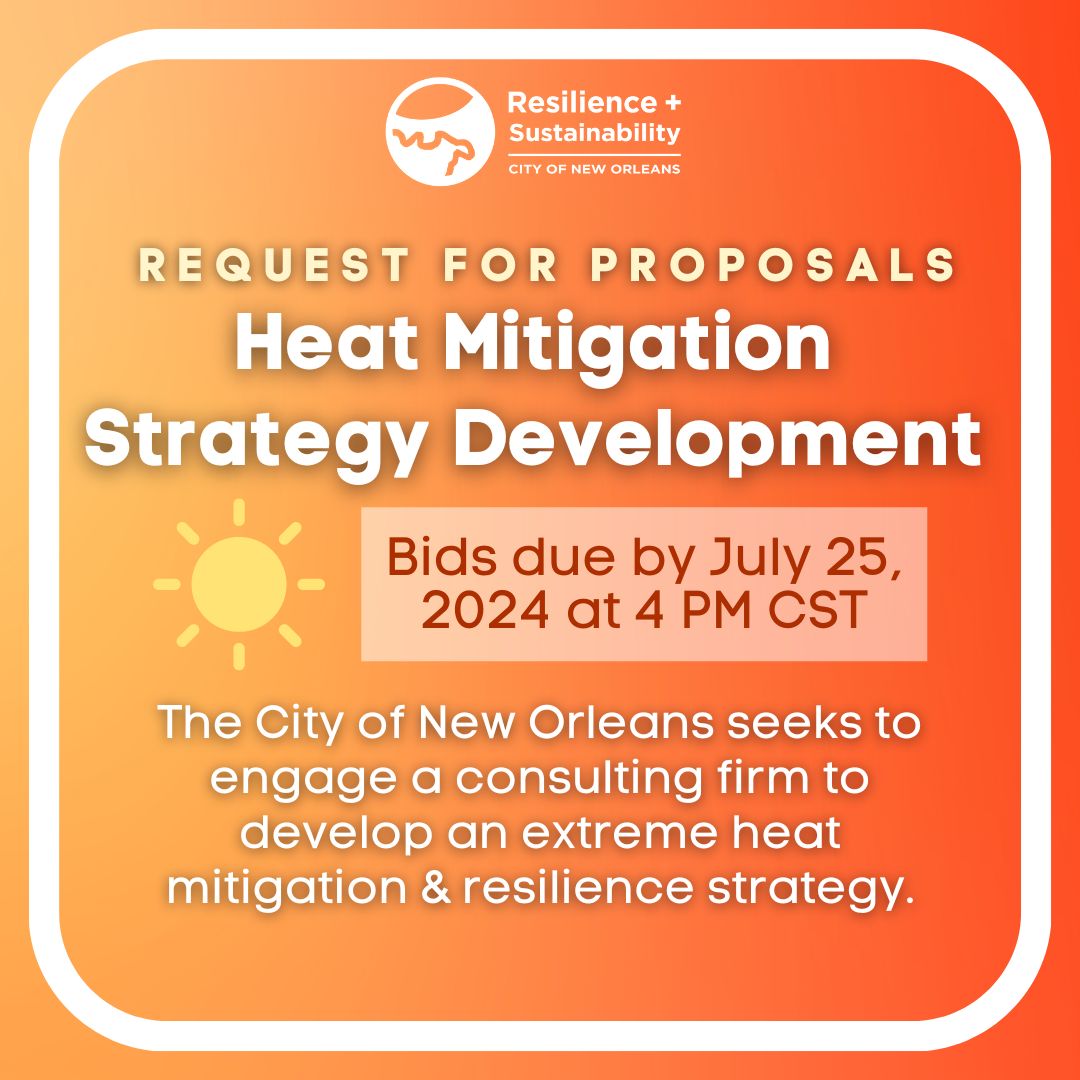 Request for Proposals - New Orleans Heat Mitigation Strategy ...