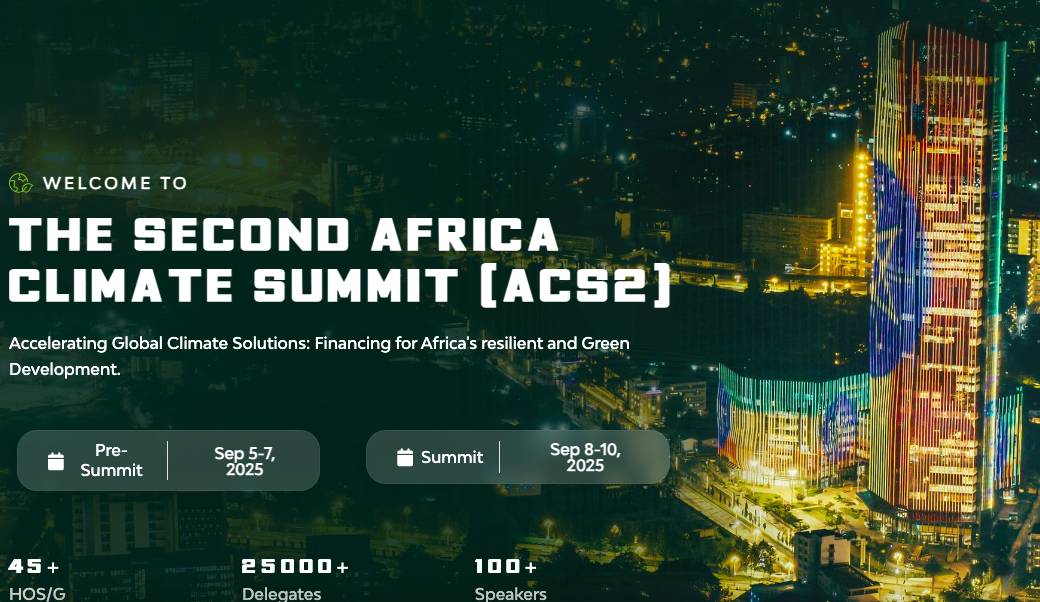 The Second Africa Climate Summit 2025 (ACS2) | Global Heat Health ...